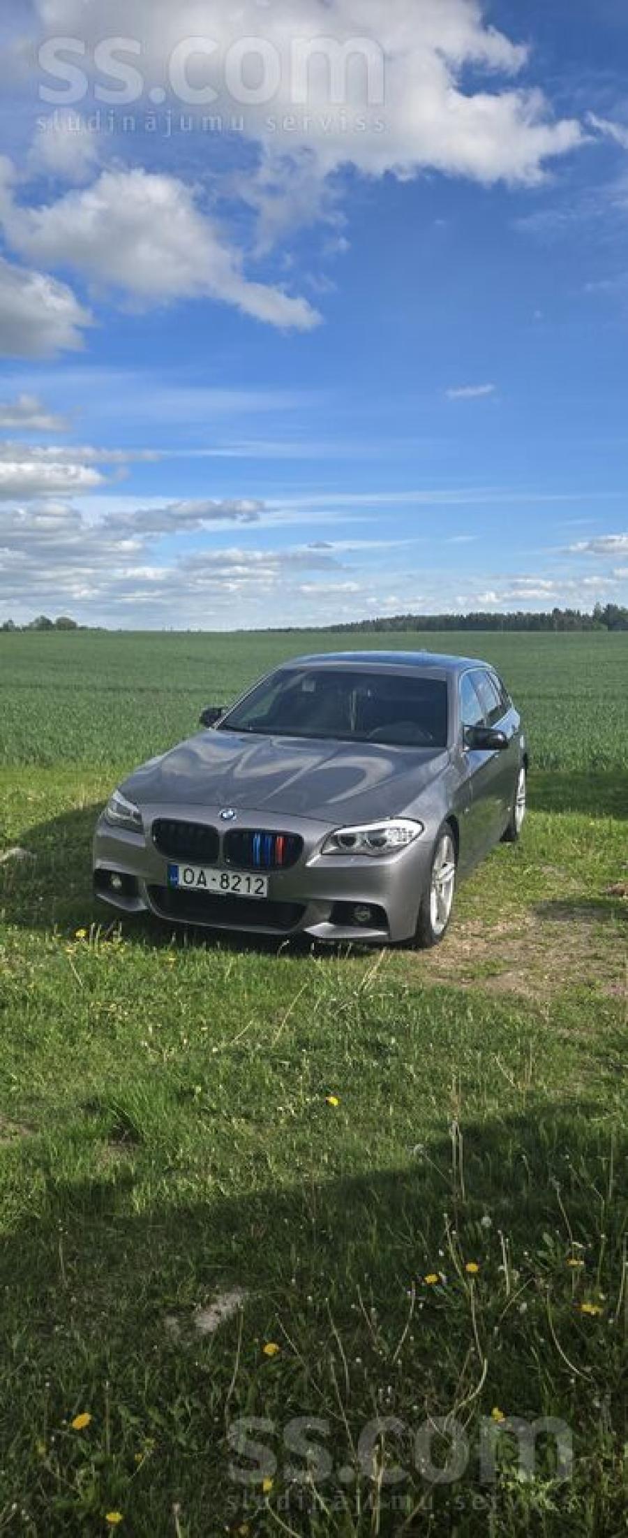 Grey BMW 525 2011 in Tukums, with an engine capacity of 3.00 L and mileage of 310 thousand km for 9800 €, photo 1 on AUTOMOTO.COM.LV