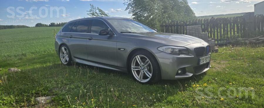 Grey BMW 525 2011 in Tukums, with an engine capacity of 3.00 L and mileage of 310 thousand km for 9800 €, photo 4 on AUTOMOTO.COM.LV