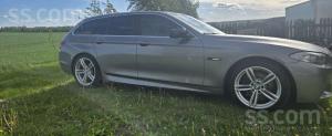 Grey BMW 525 2011 in Tukums, with an engine capacity of 3.00 L and mileage of 310 thousand km for 9800 €, photo 5 on AUTOMOTO.COM.LV