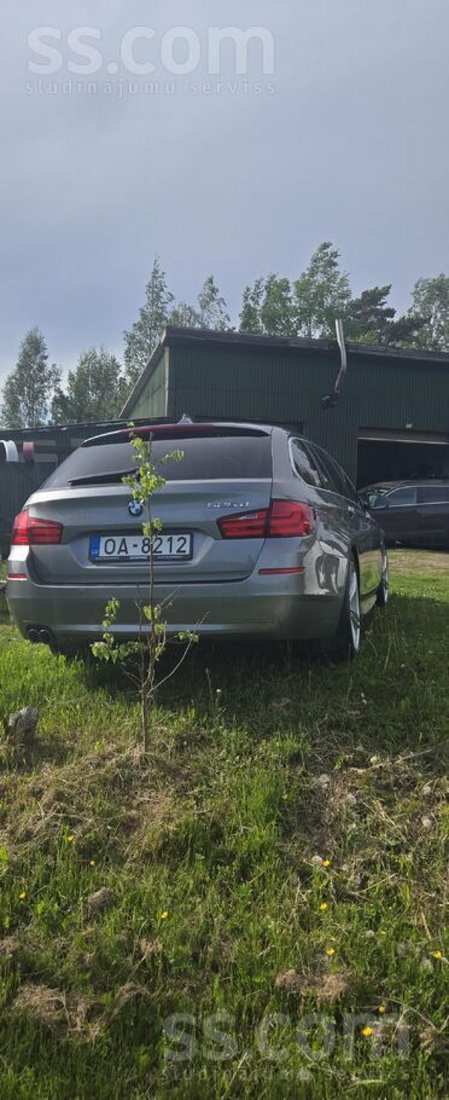 Grey BMW 525 2011 in Tukums, with an engine capacity of 3.00 L and mileage of 310 thousand km for 9800 €, photo 6 on AUTOMOTO.COM.LV