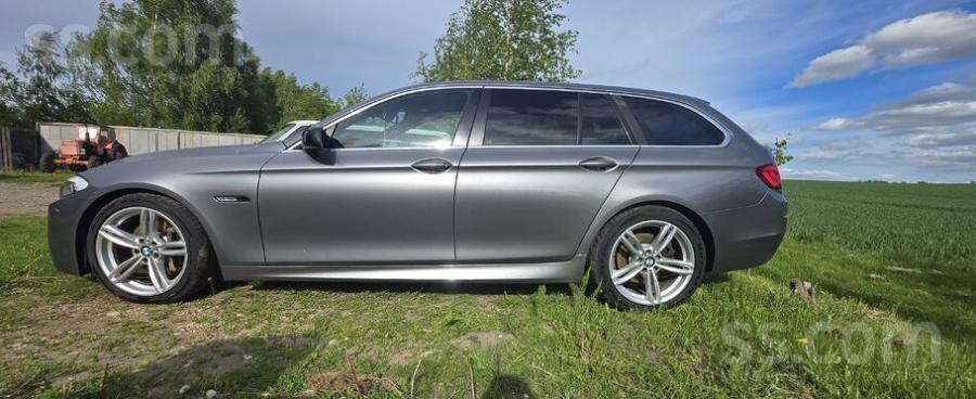 Grey BMW 525 2011 in Tukums, with an engine capacity of 3.00 L and mileage of 310 thousand km for 9800 €, photo 8 on AUTOMOTO.COM.LV