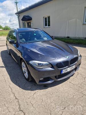 Pelēks BMW 525 2011 Ogre, ar dzinēja tilpumu 3.00 L un nobraukumu 284 tūkst. km par 8900 €, foto 4 vietnē AUTOMOTO.COM.LV
