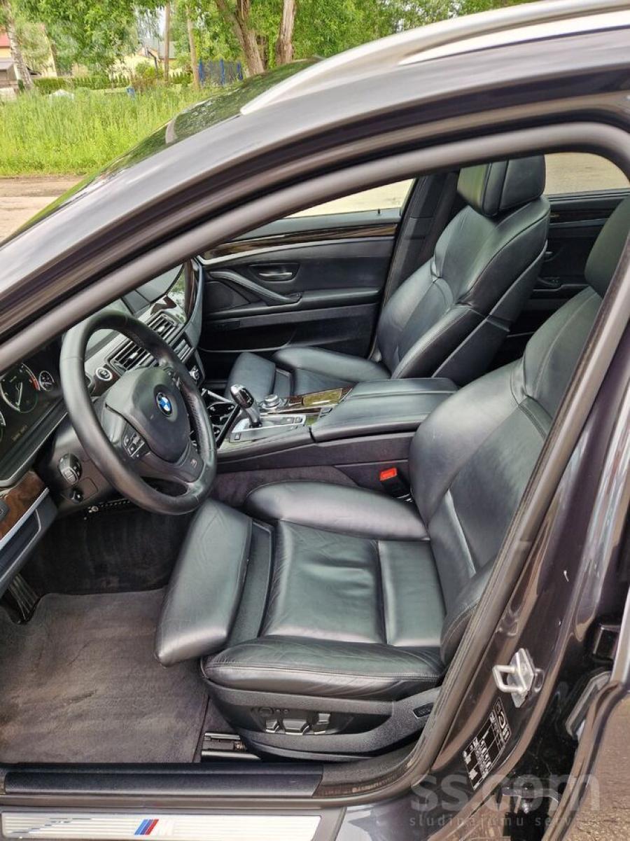 Pelēks BMW 525 2011 Ogre, ar dzinēja tilpumu 3.00 L un nobraukumu 284 tūkst. km par 8900 €, foto 12 vietnē AUTOMOTO.COM.LV