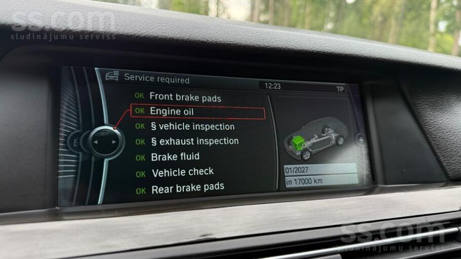 Pelēks BMW 525 2011 Ogre, ar dzinēja tilpumu 3.00 L un nobraukumu 360 tūkst. km par 7650 €, foto 18 vietnē AUTOMOTO.COM.LV