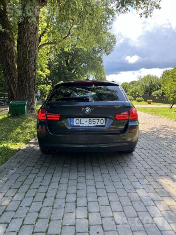 Grey BMW 525 2011 in Riga, with an engine capacity of 3.00 L and mileage of 333 thousand km for 8950 €, photo 5 on AUTOMOTO.COM.LV