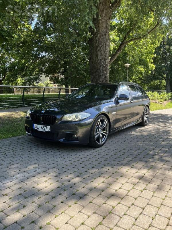 Grey BMW 525 2011 in Riga, with an engine capacity of 3.00 L and mileage of 333 thousand km for 8950 €, photo 8 on AUTOMOTO.COM.LV