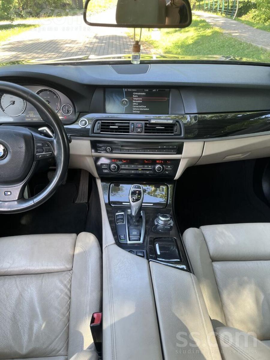 Pelēks BMW 525 2011 Rīga, ar dzinēja tilpumu 3.00 L un nobraukumu 333 tūkst. km par 8950 €, foto 17 vietnē AUTOMOTO.COM.LV