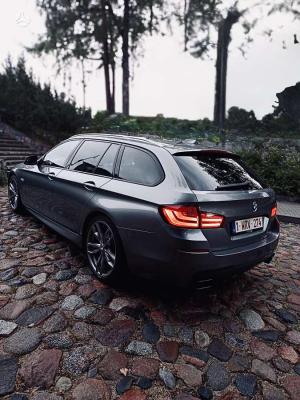 Grey BMW 525 2011 in Utena, with an engine capacity of 2.00 L and mileage of 215 thousand km for 11750 €, photo 5 on AUTOMOTO.COM.LV