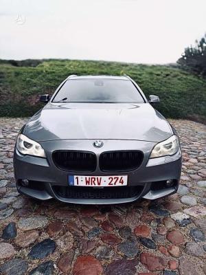 Grey BMW 525 2011 in Utena, with an engine capacity of 2.00 L and mileage of 215 thousand km for 11750 €, photo 8 on AUTOMOTO.COM.LV