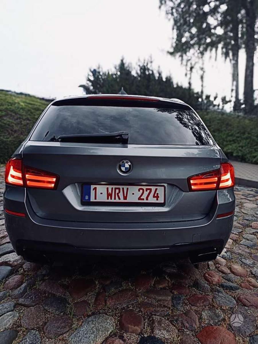 Grey BMW 525 2011 in Utena, with an engine capacity of 2.00 L and mileage of 215 thousand km for 11750 €, photo 9 on AUTOMOTO.COM.LV