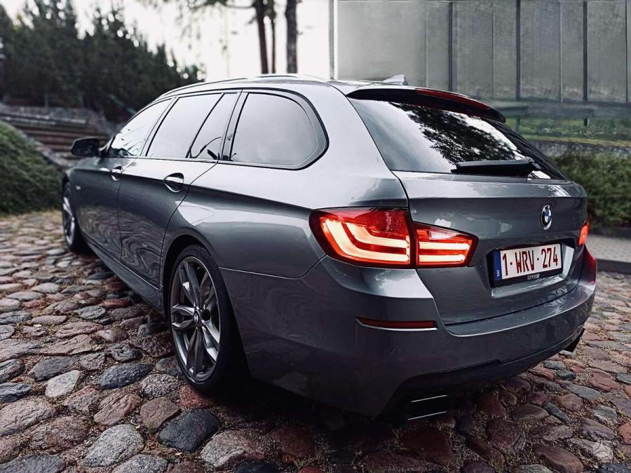 Grey BMW 525 2011 in Utena, with an engine capacity of 2.00 L and mileage of 215 thousand km for 11750 €, photo 18 on AUTOMOTO.COM.LV