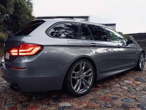 Grey BMW 525 2011 in Utena, with an engine capacity of 2.00 L and mileage of 215 thousand km for 11750 €, photo 20 on AUTOMOTO.COM.LV