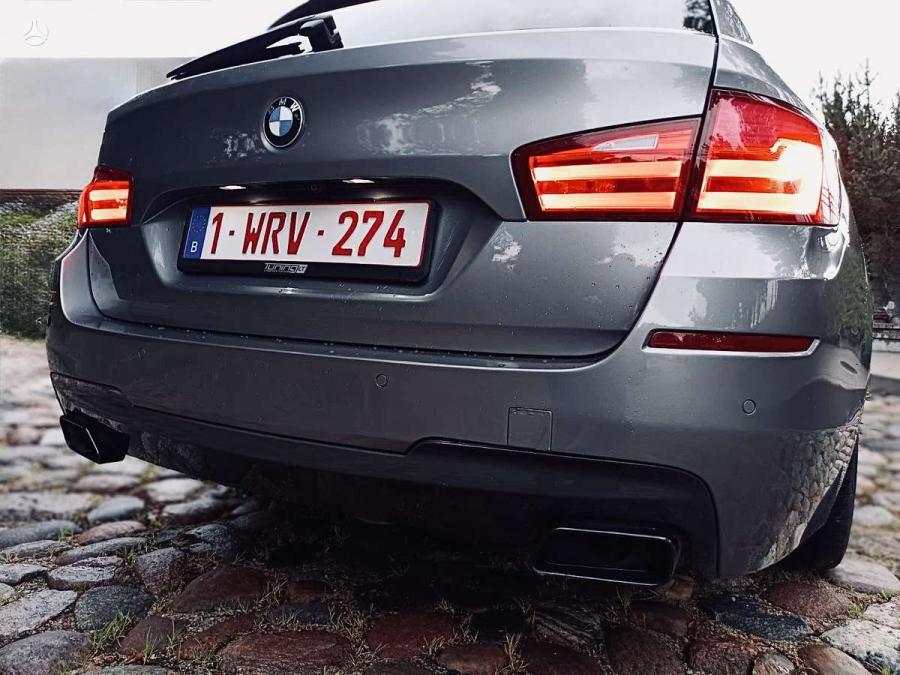 Grey BMW 525 2011 in Utena, with an engine capacity of 2.00 L and mileage of 215 thousand km for 11750 €, photo 28 on AUTOMOTO.COM.LV