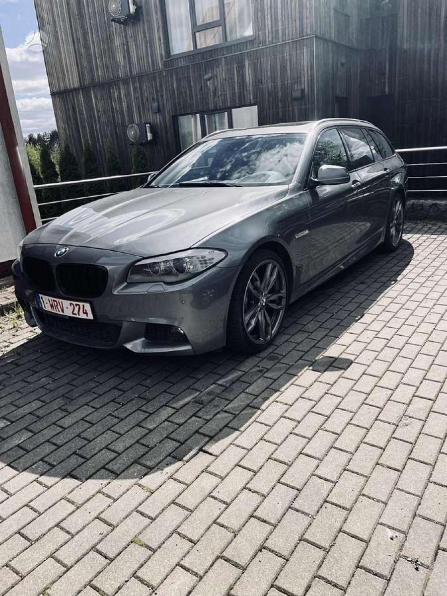 Grey BMW 525 2011 in Utena, with an engine capacity of 2.00 L and mileage of 215 thousand km for 11750 €, photo 45 on AUTOMOTO.COM.LV