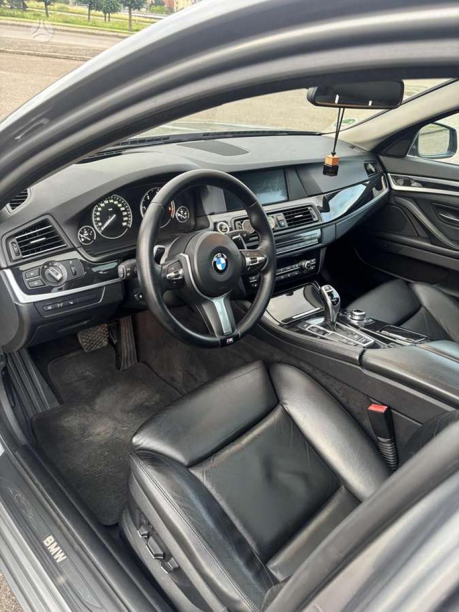 Pelēks BMW 525 2011 Kauņa, ar dzinēja tilpumu 2.99 L un nobraukumu 335 tūkst. km par 10500 €, foto 6 vietnē AUTOMOTO.COM.LV