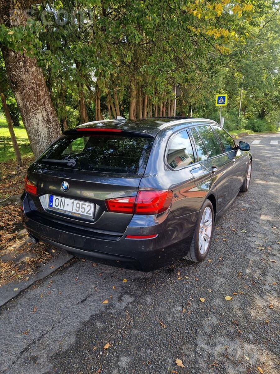 Grey BMW 525 2011 in Ogre, with an engine capacity of 3.00 L and mileage of 285 thousand km for 9300 €, photo 6 on AUTOMOTO.COM.LV
