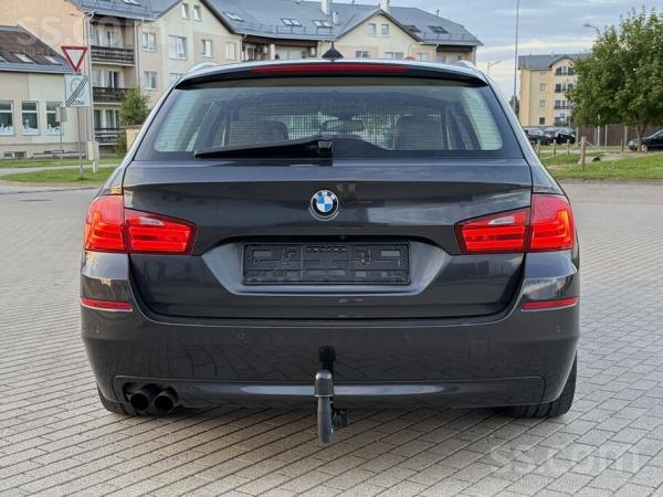 Grey BMW 525 2011 in Riga, with an engine capacity of 2.50 L and mileage of 333 thousand km for 7500 €, photo 8 on AUTOMOTO.COM.LV