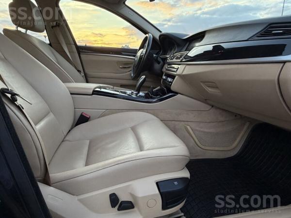 Grey BMW 525 2011 in Riga, with an engine capacity of 2.50 L and mileage of 333 thousand km for 7500 €, photo 10 on AUTOMOTO.COM.LV