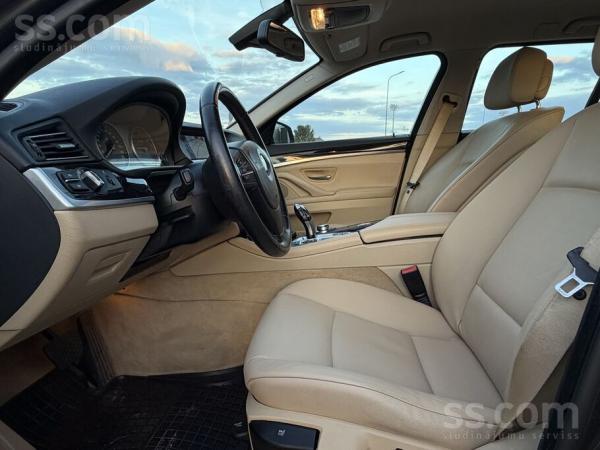 Grey BMW 525 2011 in Riga, with an engine capacity of 2.50 L and mileage of 333 thousand km for 7500 €, photo 11 on AUTOMOTO.COM.LV