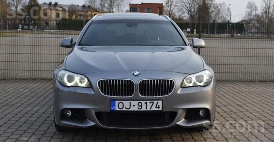 Pelēks BMW 525 2011 Jelgava, ar dzinēja tilpumu 2.00 L un nobraukumu 330 tūkst. km par 8995 €, foto 3 vietnē AUTOMOTO.COM.LV