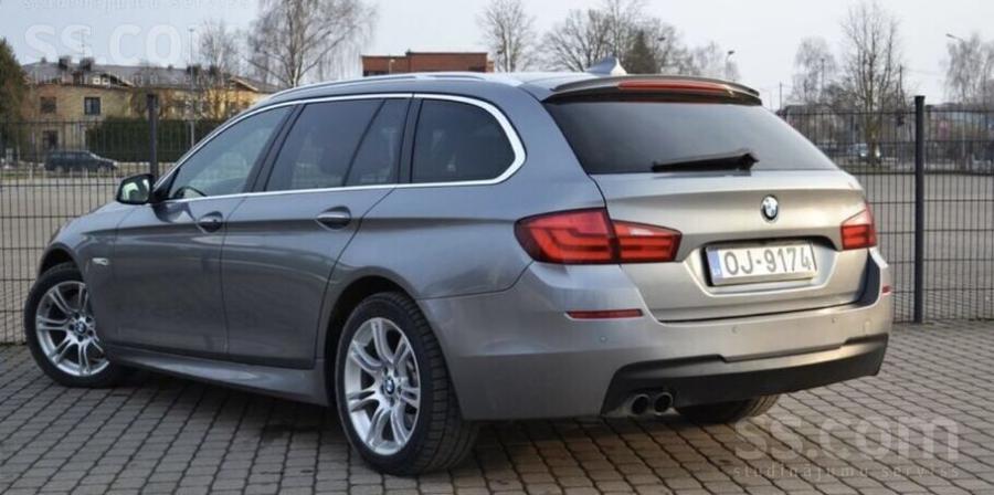Pelēks BMW 525 2011 Jelgava, ar dzinēja tilpumu 2.00 L un nobraukumu 330 tūkst. km par 8995 €, foto 5 vietnē AUTOMOTO.COM.LV