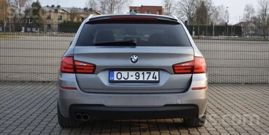 Pelēks BMW 525 2011 Jelgava, ar dzinēja tilpumu 2.00 L un nobraukumu 330 tūkst. km par 8995 €, foto 6 vietnē AUTOMOTO.COM.LV