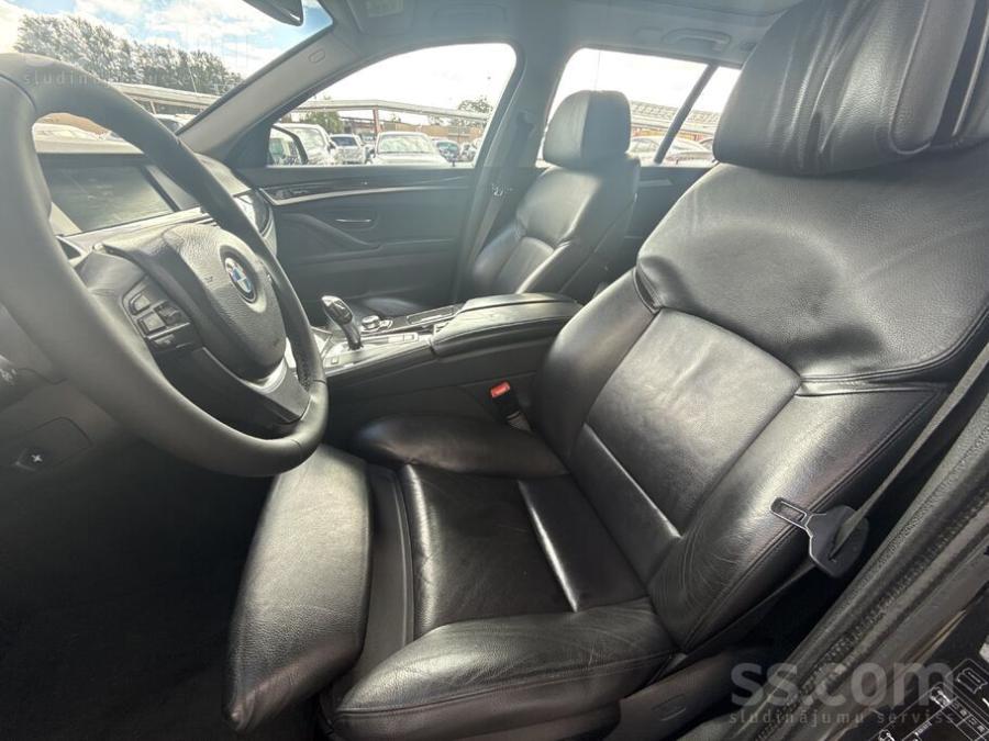 Grey BMW 525 2011 in Riga, with an engine capacity of 3.00 L and mileage of 0 thousand km for 5900 €, photo 8 on AUTOMOTO.COM.LV