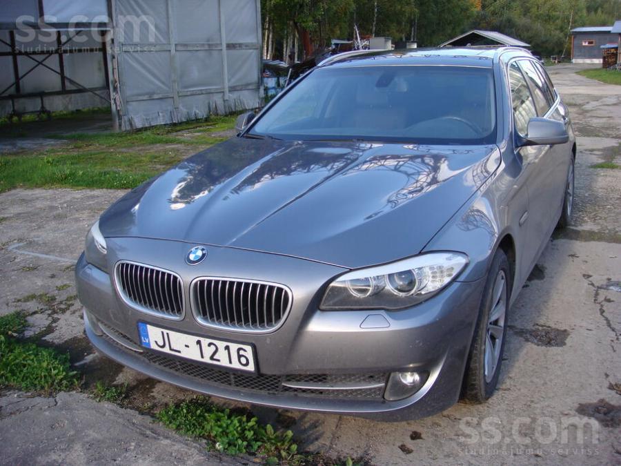 Pelēks BMW 525 2011 Rīga, ar dzinēja tilpumu 3.00 L un nobraukumu 303 tūkst. km par 8000 €, foto 3 vietnē AUTOMOTO.COM.LV