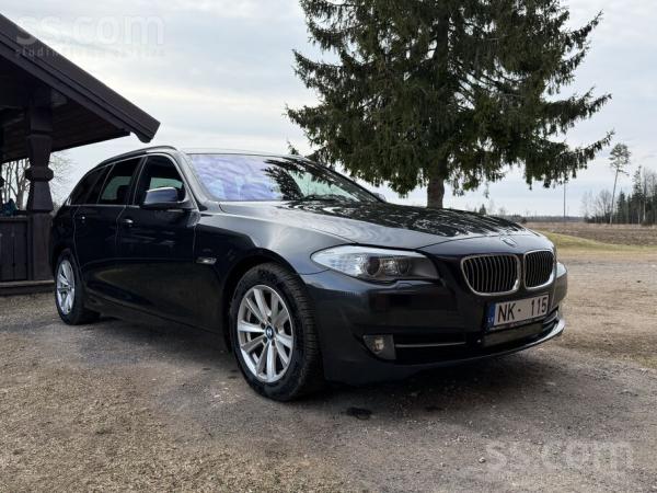 Pelēks BMW 525 2011 Valmiera, ar dzinēja tilpumu 3.00 L un nobraukumu 303 tūkst. km par 8150 €, foto 3 vietnē AUTOMOTO.COM.LV