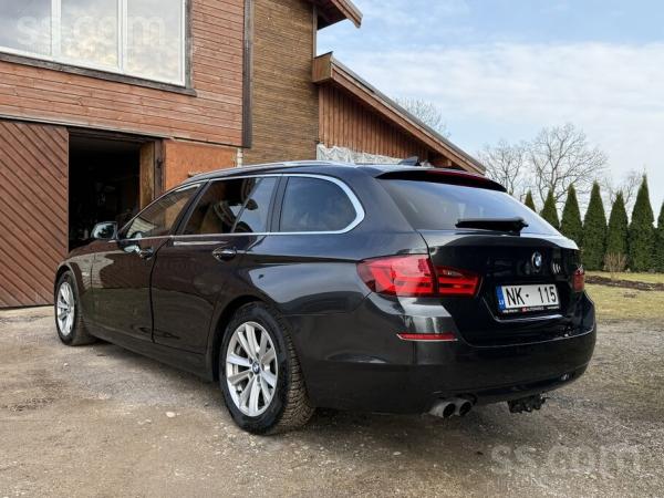 Pelēks BMW 525 2011 Valmiera, ar dzinēja tilpumu 3.00 L un nobraukumu 303 tūkst. km par 8150 €, foto 5 vietnē AUTOMOTO.COM.LV