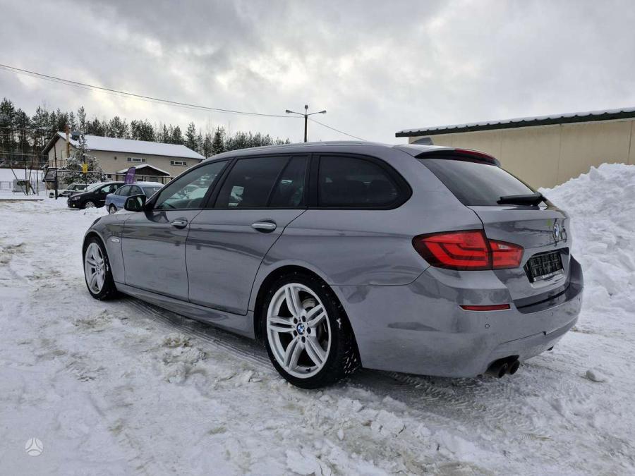 Grey BMW 525 2012 in Vilnius, with an engine capacity of 2.00 L and mileage of 311 thousand km for 9650 €, photo 2 on AUTOMOTO.COM.LV