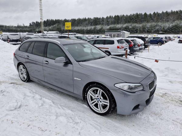 Grey BMW 525 2012 in Vilnius, with an engine capacity of 2.00 L and mileage of 311 thousand km for 9650 €, photo 4 on AUTOMOTO.COM.LV