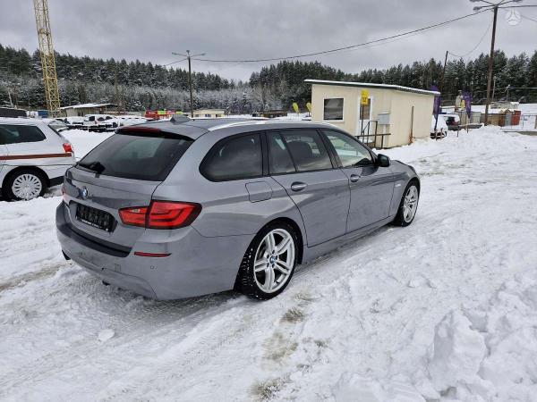 Grey BMW 525 2012 in Vilnius, with an engine capacity of 2.00 L and mileage of 311 thousand km for 9650 €, photo 5 on AUTOMOTO.COM.LV
