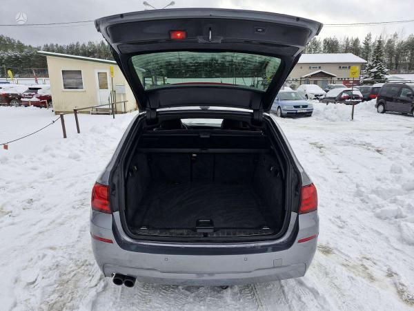 Grey BMW 525 2012 in Vilnius, with an engine capacity of 2.00 L and mileage of 311 thousand km for 9650 €, photo 7 on AUTOMOTO.COM.LV