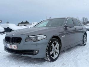 Grey BMW 525 2012 in Utena, with an engine capacity of 2.00 L and mileage of 287 thousand km for 7350 €, photo 2 on AUTOMOTO.COM.LV