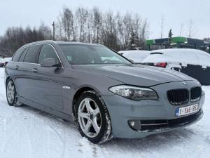Grey BMW 525 2012 in Utena, with an engine capacity of 2.00 L and mileage of 287 thousand km for 7350 €, photo 3 on AUTOMOTO.COM.LV