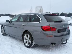 Grey BMW 525 2012 in Utena, with an engine capacity of 2.00 L and mileage of 287 thousand km for 7350 €, photo 6 on AUTOMOTO.COM.LV