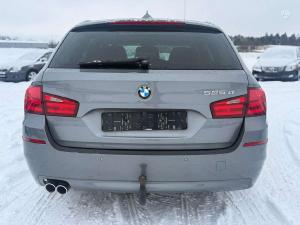 Grey BMW 525 2012 in Utena, with an engine capacity of 2.00 L and mileage of 287 thousand km for 7350 €, photo 9 on AUTOMOTO.COM.LV