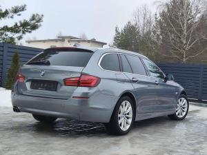 Grey BMW 525 2012 in Vilnius, with an engine capacity of 2.00 L and mileage of 290 thousand km for 9150 €, photo 6 on AUTOMOTO.COM.LV