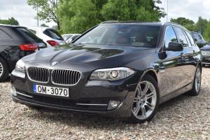Grey BMW 525 2012 in Kuldiga, with an engine capacity of 2.00 L and mileage of 0 thousand km for 8490 €, photo  on AUTOMOTO.COM.LV