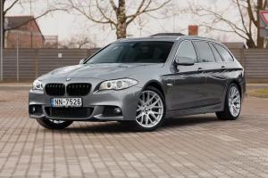 Grey BMW 525 2012 in Jelgava, with an engine capacity of 2.00 L and mileage of 260 thousand km for 9900 €, photo  on AUTOMOTO.COM.LV