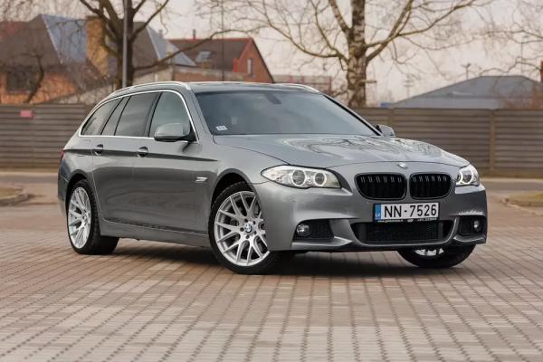 Pelēks BMW 525 2012 Jelgava, ar dzinēja tilpumu 2.00 L un nobraukumu 260 tūkst. km par 9900 €, foto 2 vietnē AUTOMOTO.COM.LV