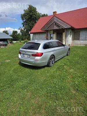Grey BMW 525 2012 in Riga, with an engine capacity of 2.00 L and mileage of 376 thousand km for 7200 €, photo 5 on AUTOMOTO.COM.LV
