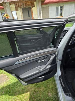 Grey BMW 525 2012 in Riga, with an engine capacity of 2.00 L and mileage of 376 thousand km for 7200 €, photo 12 on AUTOMOTO.COM.LV