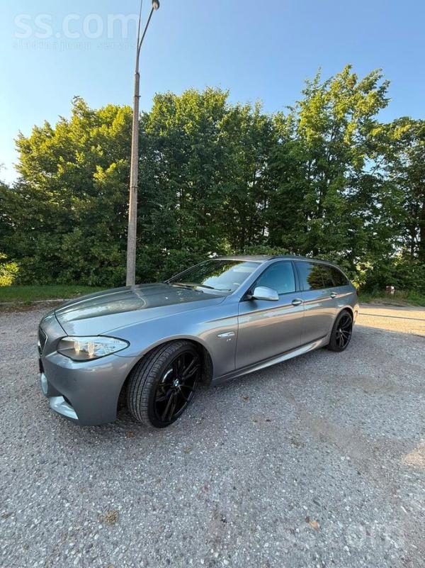Grey BMW 525 2012 in Liepaja, with an engine capacity of 2.00 L and mileage of 364 thousand km for 11550 €, photo 7 on AUTOMOTO.COM.LV
