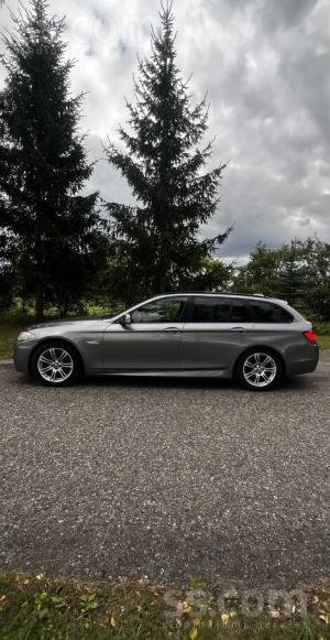 Pelēks BMW 525 2012 Ogre, ar dzinēja tilpumu 2.00 L un nobraukumu 294 tūkst. km par 9700 €, foto  vietnē AUTOMOTO.COM.LV