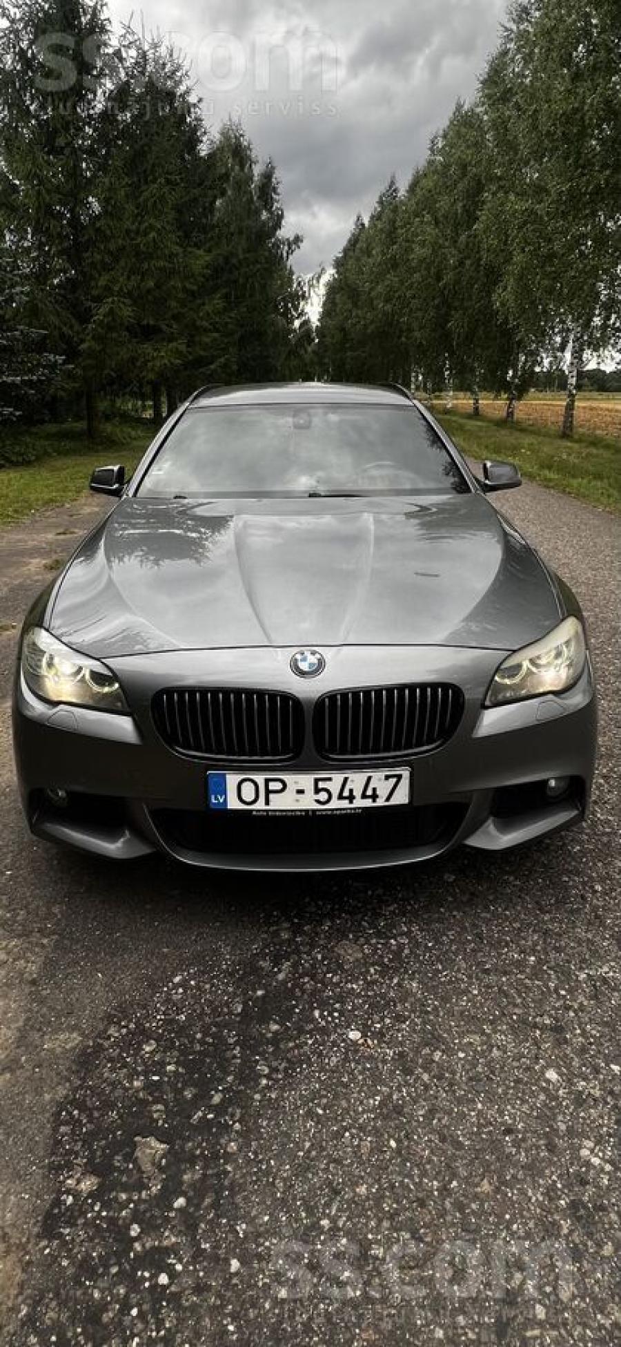 Pelēks BMW 525 2012 Ogre, ar dzinēja tilpumu 2.00 L un nobraukumu 294 tūkst. km par 9700 €, foto 3 vietnē AUTOMOTO.COM.LV