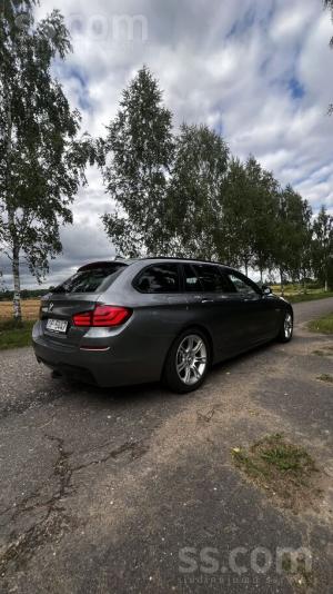 Pelēks BMW 525 2012 Ogre, ar dzinēja tilpumu 2.00 L un nobraukumu 294 tūkst. km par 9700 €, foto 4 vietnē AUTOMOTO.COM.LV