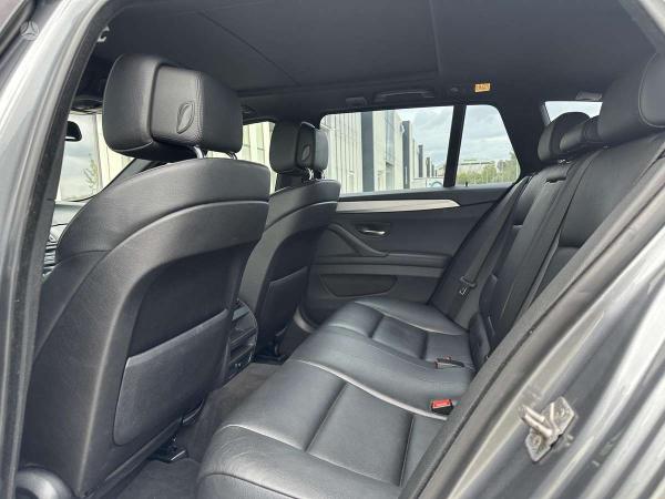 Grey BMW 525 2012 in Vilnius, with an engine capacity of 2.99 L and mileage of 437 thousand km for 5500 €, photo 9 on AUTOMOTO.COM.LV