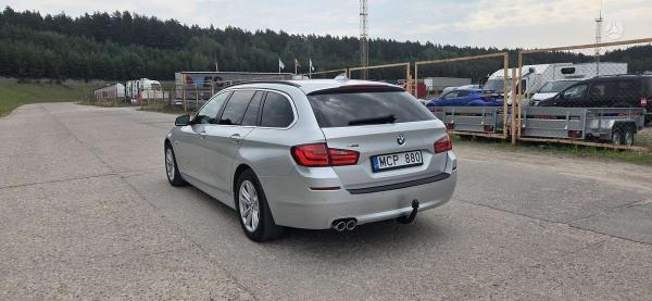 Pelēks BMW 525 2012 Viļņa, ar dzinēja tilpumu 2.00 L un nobraukumu 330 tūkst. km par 6950 €, foto 4 vietnē AUTOMOTO.COM.LV